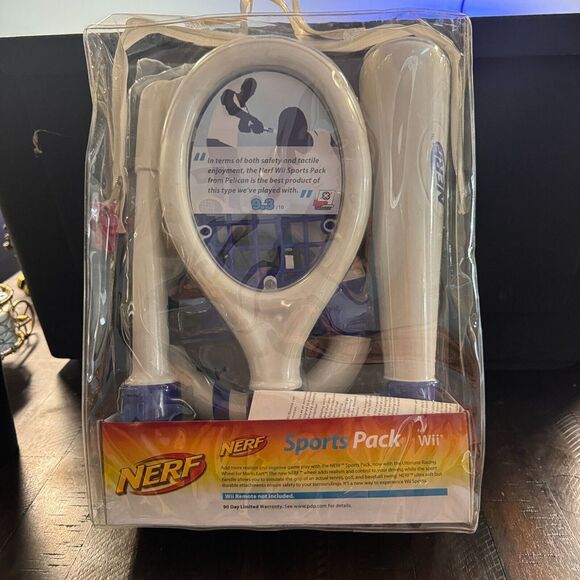 Nerf | Video Games & Consoles | Wii Remote Sports Pack By Nerf Wheel ...